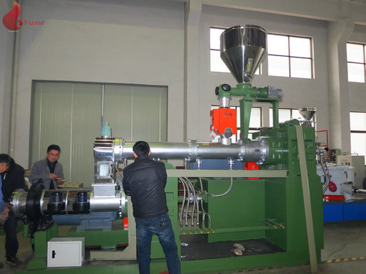 Wearable Insulate Plastic Recycle Machine Smooth Surface Plastic Extruder PRE-255/300