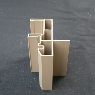 America style UPVC Extruded Plastic Profiles window frame Lead Free