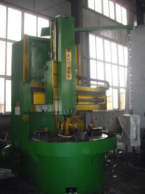 CK5123 cnc controll metal working machinery 2300mm vertical lathe