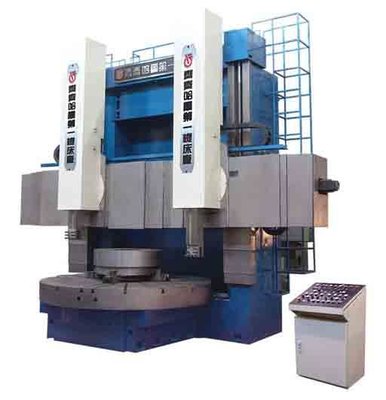double column cnc vertical lathe