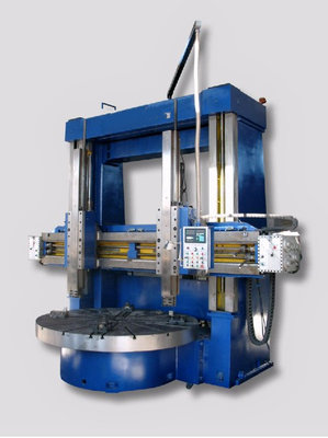 Stable double column cnc vertical lathe