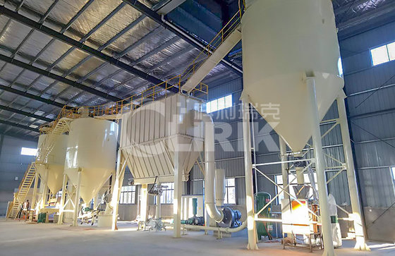 Rock Phosphate Roller Mill Rock Powder Grinder Machine For Calcium Carbonate