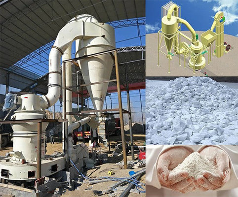 Limestone Raymond Mill 4R3216 Grinding Mill Pulverizer Powder Making Machine