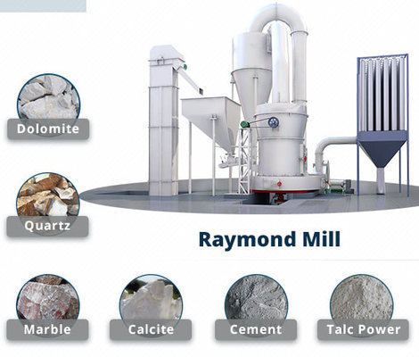 Limestone Raymond Mill 4R3216 Grinding Mill Pulverizer Powder Making Machine