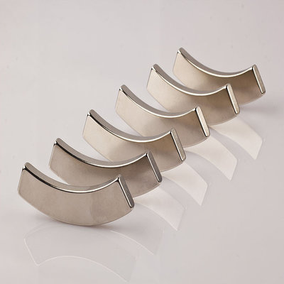 Trapezoid Neodymium Permanent Magnets Super Strong Neodymium Arc Segment Magnets