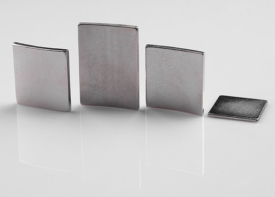Bright silver top quality neodymium permanent magnet certificated by ROHS for various kinds of motors