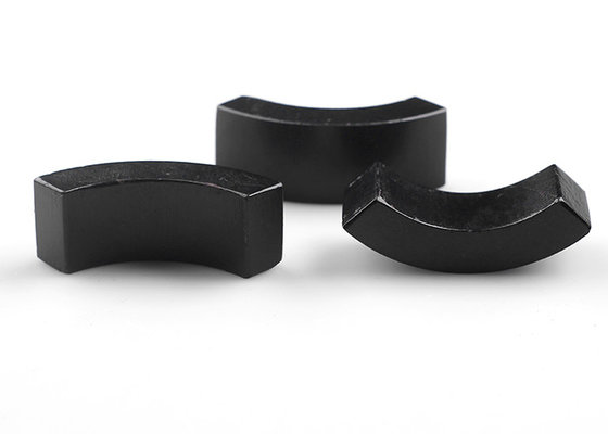 Strong Power Ferrite Segment Magnets Circular For Air Conditioning Compressor