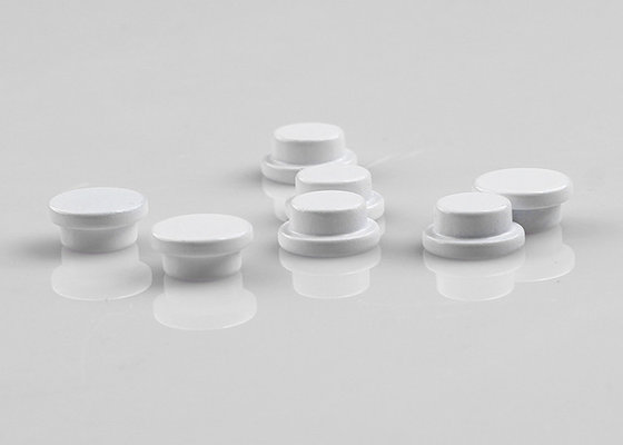 Various Shapes White Ceramic Ferrite Magnets For Microwave Oven High Remanence