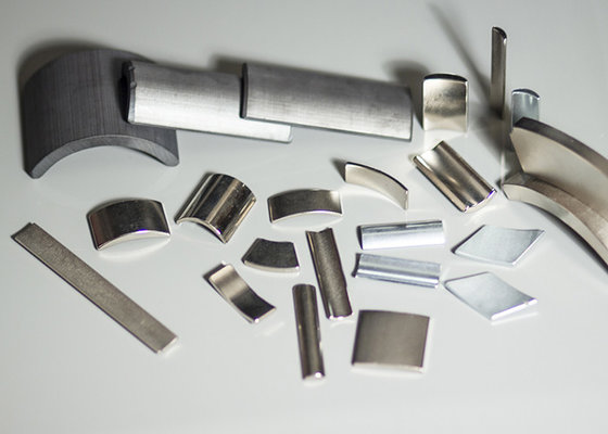 Various shapes permanent neodymium magnet coated with Ni for custom usage
