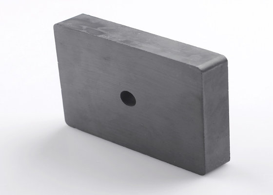 Customized Shaped Ferrite Ceramic Block Magnet Anisotropic Not Plating Surface