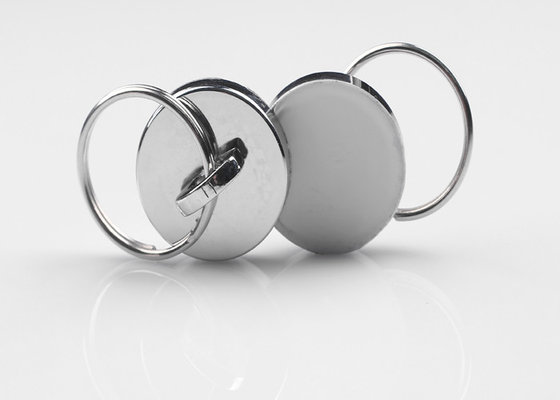 Silver High Power Neodymium Permanent Magnets Ni Coated N35M - N50M Grade