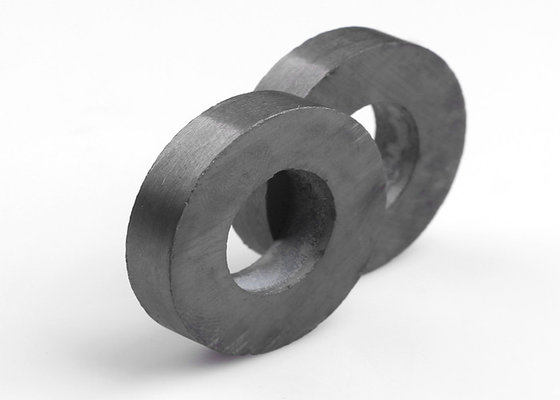 Sintered Permanent Ferrite Ring Magnet For Car Wiper Motor ISO9001 Certification
