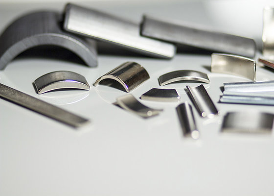 Epoxy Coated Neodymium Segment Magnets For Small Generators / Motors
