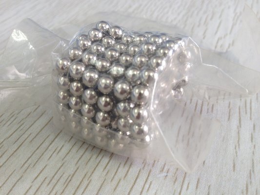 Large High Temp Neodymium Ball Magnets With Gold / Silver Surface 10 - 20 µm