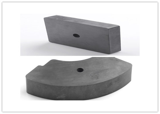 Custom Ceramic Ferrite Magnets With High Plasticity Trapezoid Bar Shaped