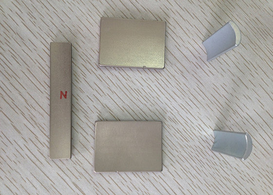 Energy - Saving Strong Neodymium Block / Segment Magnets ISO9001 Certification