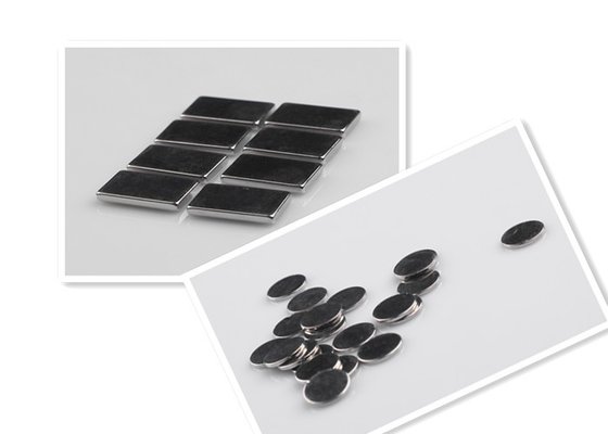 Large High Temp Sintered Neodymium Magnets Black Environmental Protection