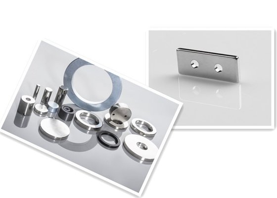 ROHS Epoxy Coated Sintered Neodymium Magnets 12 Grade N50 Magnets For Motors