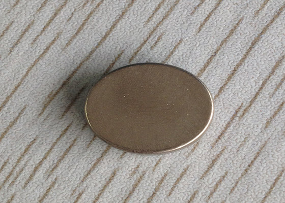 Bright Silver Flexible Neodymium Ring Flat Magnets For Crafts NI Coating