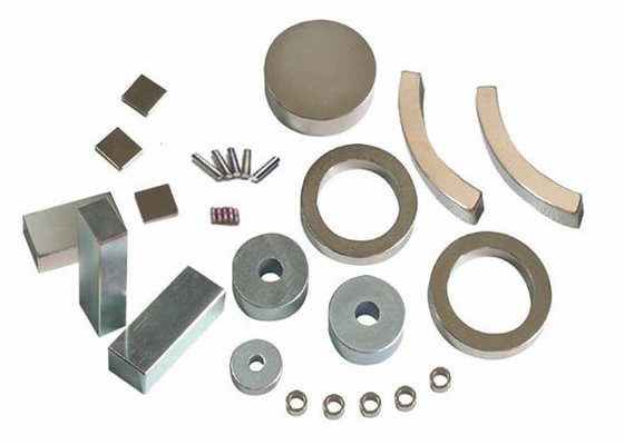 N35 - N55 High Temperature Neodymium Magnets Custom Shape ISO Sandard