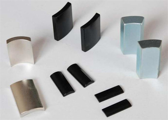 Customized Sizes Neodymium Magnet Flat / Disk / Arc Magnets For Motors