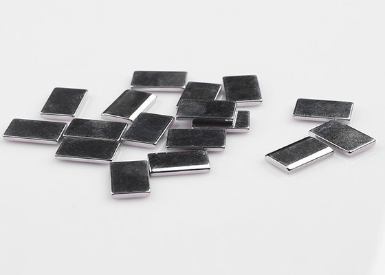 Rare Earth Nickel Coated Neodymium Block Magnets N52 With Strong Power