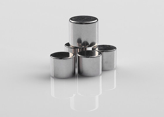Neodymium Cylindrical Rare Earth Magnet NdFeB Ni Coating Corrosion Resistance