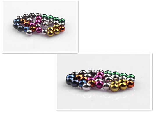 Beautiful Color Small Neodymium Ball Magnets , Children'S Toy NdFeB Magnets