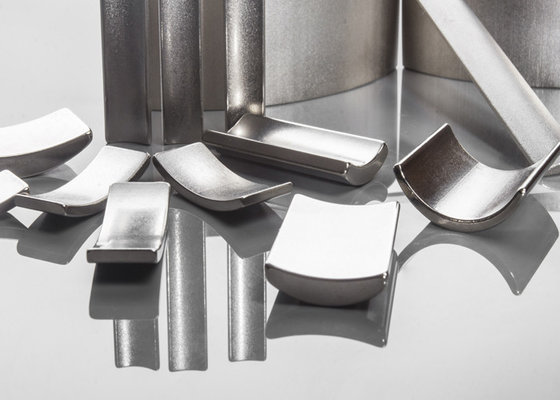 Strong Neodymium Segment Magnets , Wind Turbine Generator Neo Magnets