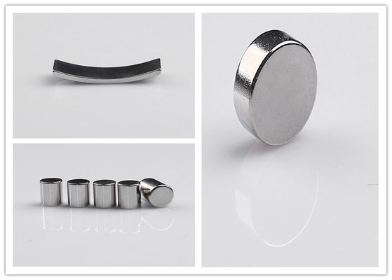 Customized Super Arc Segment Magnets / Ring Neodymium Magnet High Temp