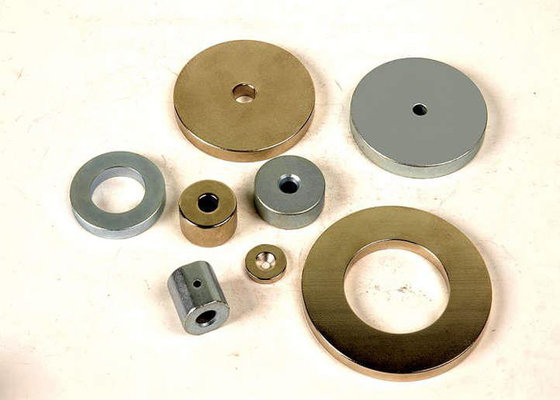 Ring Round Shaped SmCo Magnets With Hole 1.05 Relative Permeability