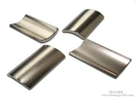 Permanent Rare Earth Neodymium Segment Magnets ISO 9001 Certification