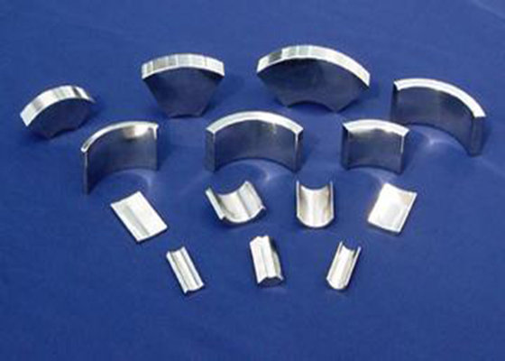 Permanent Rare Earth Neodymium Segment Magnets ISO 9001 Certification