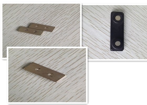 High Powered Neodymium Rare Earth Super Magnets With Two Holes SGS Approval