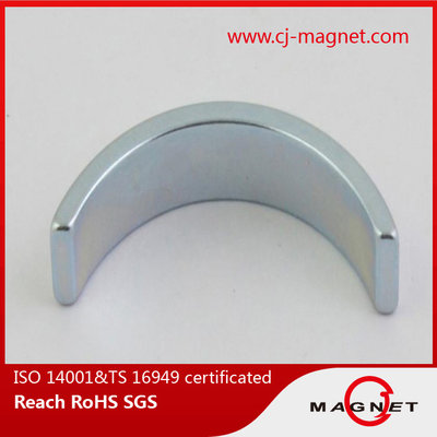 N35-Most Powerful Custom Neodymium Magnets segment for robot and wind turbine