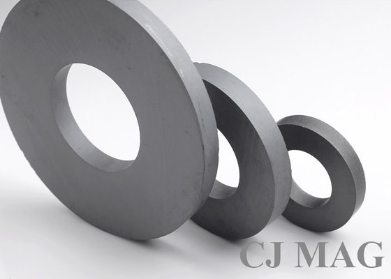 ALCANCE de cerámica ISO9001 de los imanes ROHS de la ferrita del imán permanente de la forma del anillo