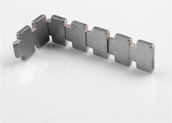 REACH Neodymium Permanent Magnets , silver Neodymium Segment Magnets