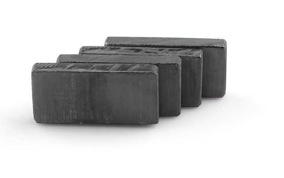 Permanent ferrite magnet at the dimension of F70x40x10MM with good performance