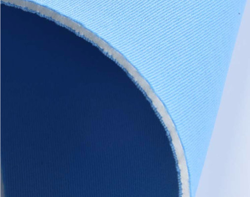 Soft Blue SCR Rubber Scuba Jersey Fabric / Neoprene Jersey Fabric