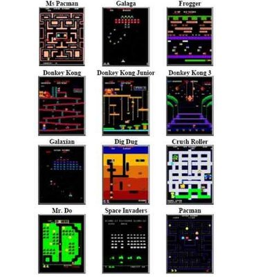 60 IN 1 ICADE Classical Vertical Jamma Board