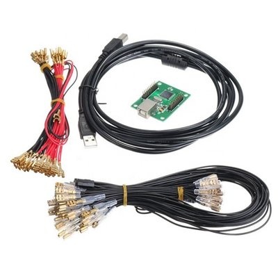 2 Player Arcade Bundle Kit (Led buttons)
