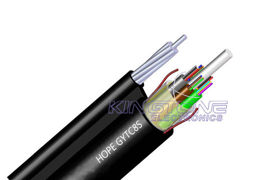 Water resistant 5 Core Optic Fiber Cable 13.5 mm with IEC 60794 - 1 Standard