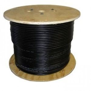 75 Ohm Dual RG6 Coaxial Cable with Messenger CE Standard for CCTV CATV Transmission