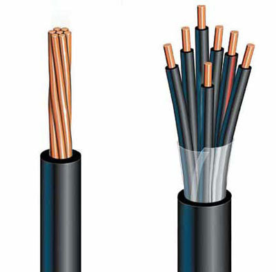 low voltage oil resistance rubber insulated cables for heavy mobile equipment