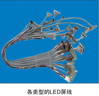 Low Voltage Differential Signaling LED LVDS Cable Assembly To Monitor Display