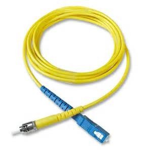 Singlemode Zipcord ST to ST Fiber Optic Patch Cord 5.3 / 125 um Fiber Optic Accessories