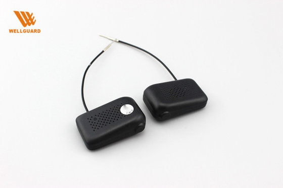 Black RF 8.2mhz Mini Alarm Cable Store Security Tags For Supermarket