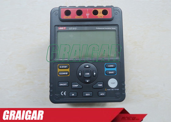 Insulation Resistance Tester UT513 megger tramegger 500V-5000V USB Interface