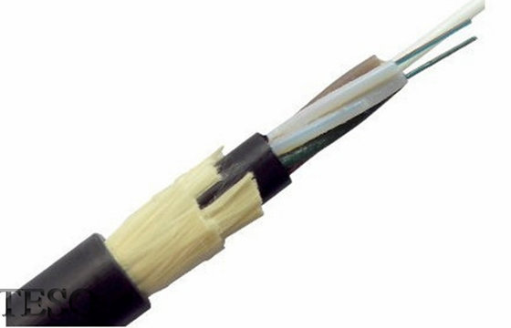 Fire Resistant Fiber Optic Network Cable / Single mode Fiber Optic Cable