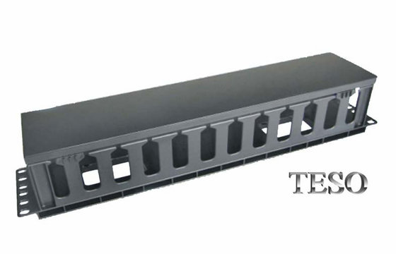 el panel horizontal de la gestión de cable 2U